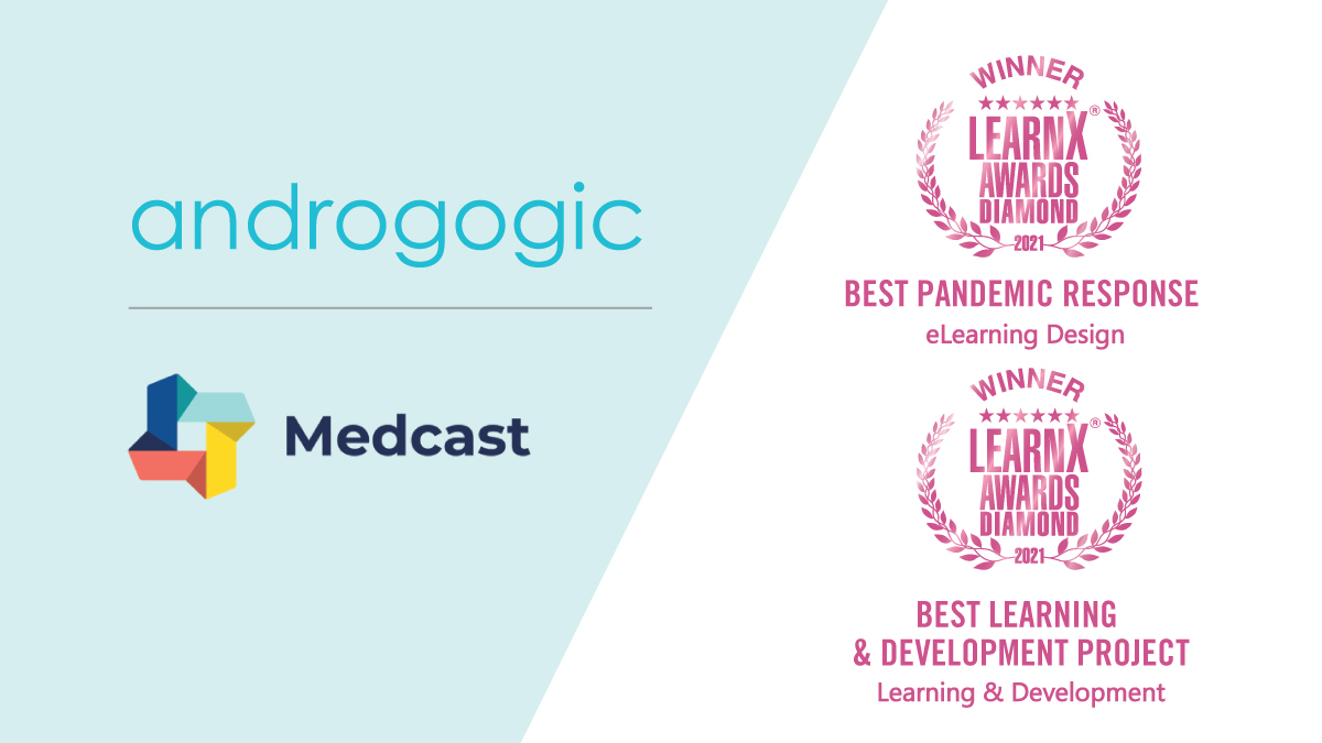 Medcast wins Best Pandemic Response at LearnX 2021 — Androgogic
